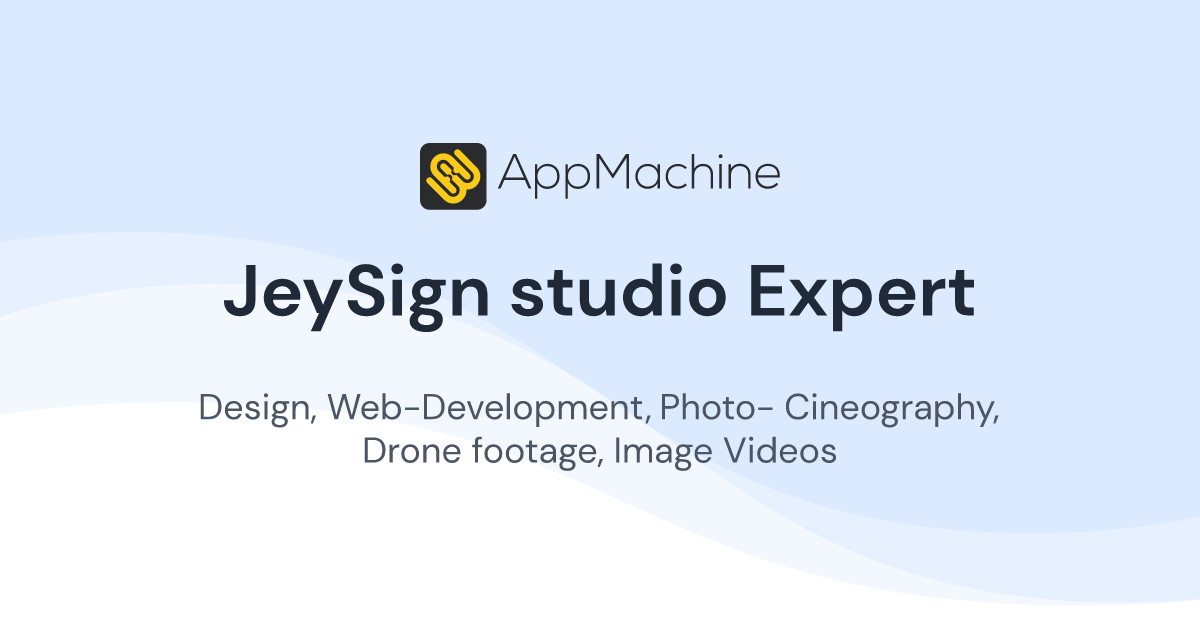 JeySign studio Expert | AppMachine